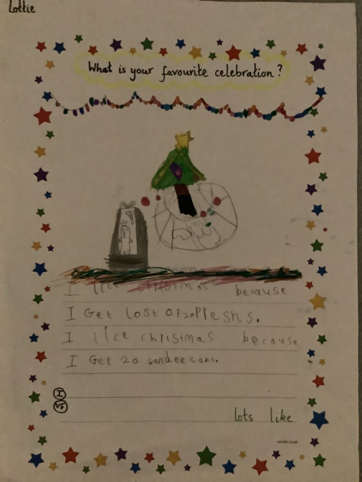 Celebration Writing. - Kenton Primary School